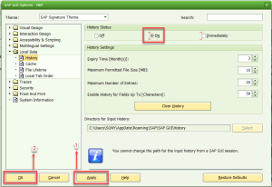 Cara Menampilkan History pada SAP – SINAU SAP PM MODULE