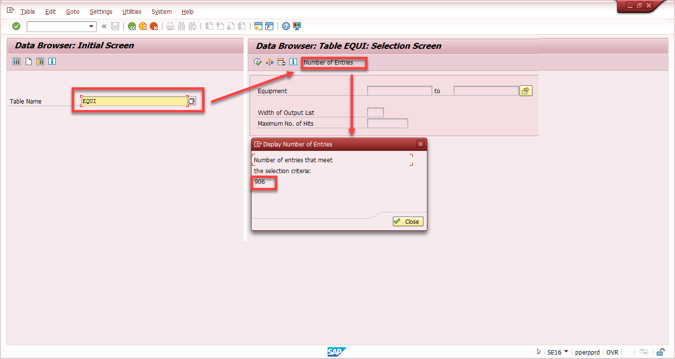 Cara melihat total Master Data – SINAU SAP PM MODULE