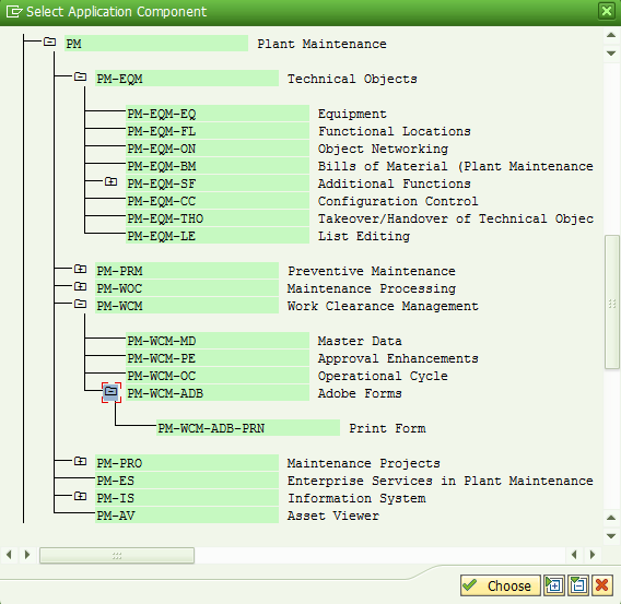 Cara melihat list PM Table – SINAU SAP PM MODULE