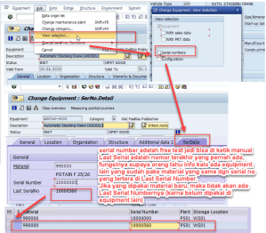 Cara Menambahkan Tab Serial Number – SINAU SAP PM MODULE