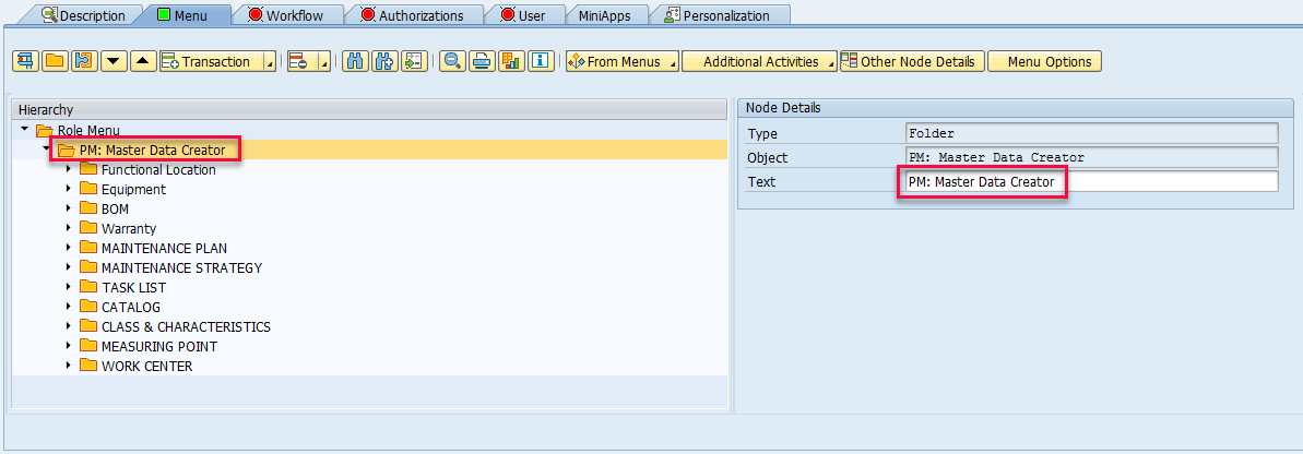 Cara Membuat Authorization Role – SINAU SAP PM MODULE
