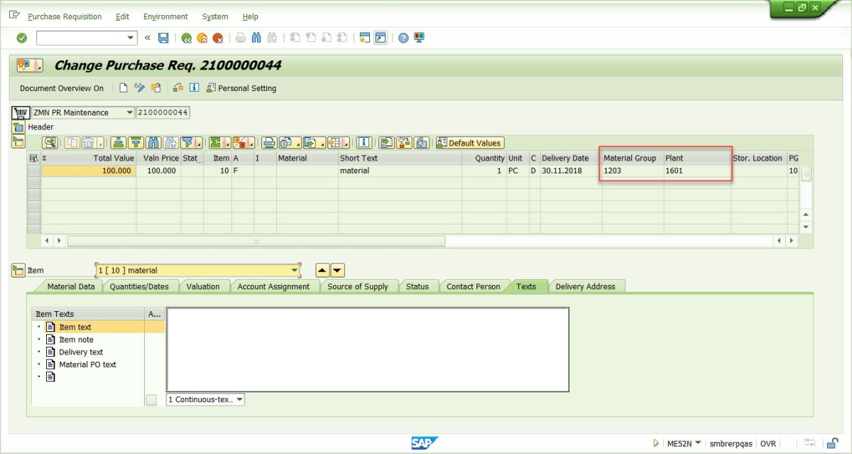 Cara Memunculkan Technical Names pada PR (Mengganti Tampilan Deskripsi ...