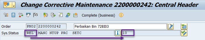 SAP System Status vs User Status – SINAU SAP PM MODULE