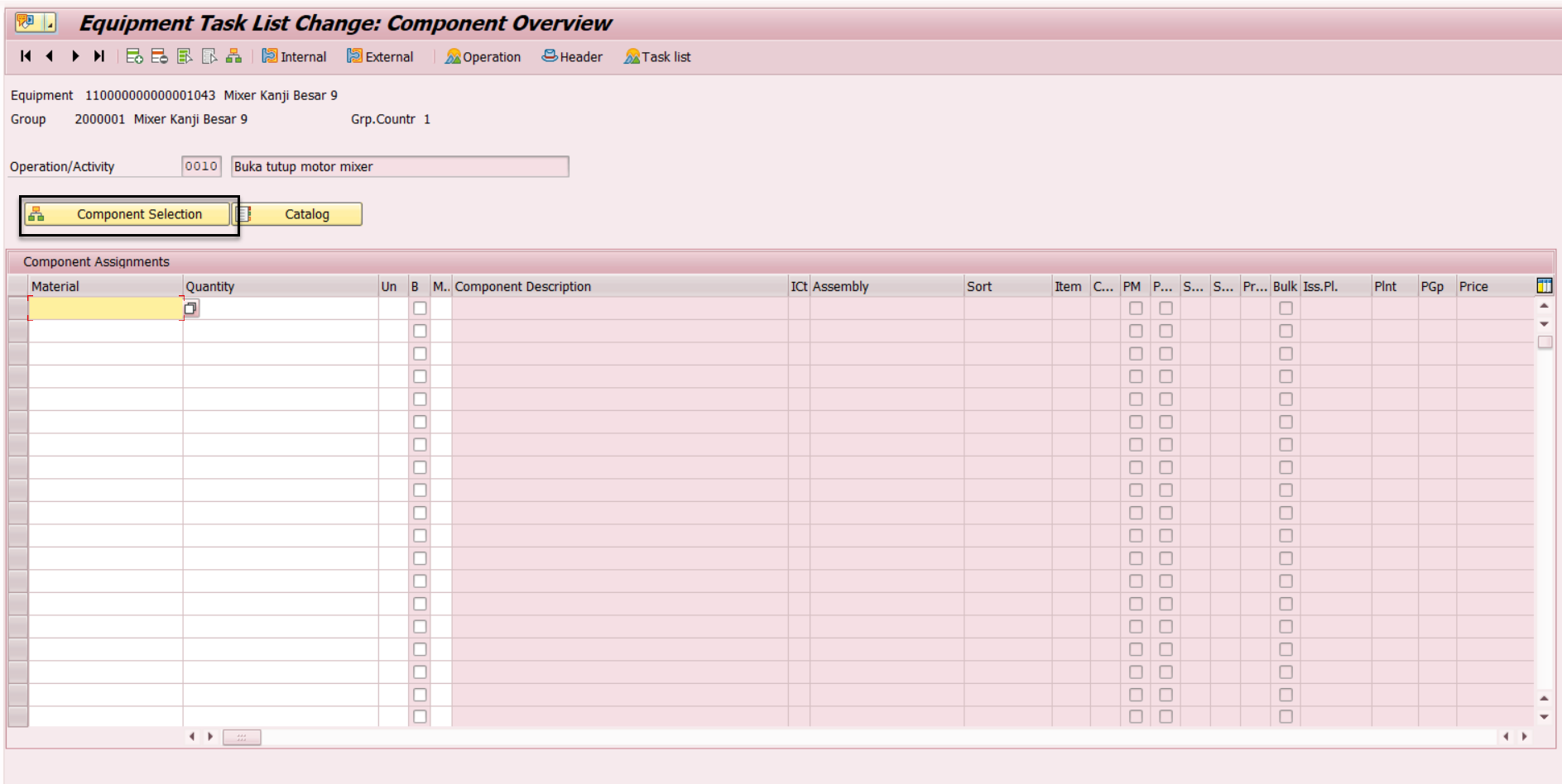 Penggunaan BOM Equipment pada Maintenance Order dan Task List – SINAU SAP PM MODULE